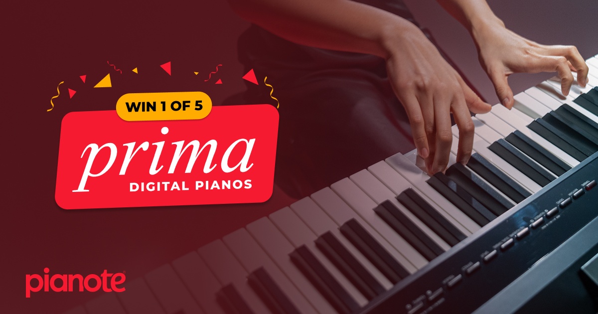 5 FREE Prima Digital Pianos | Pianote