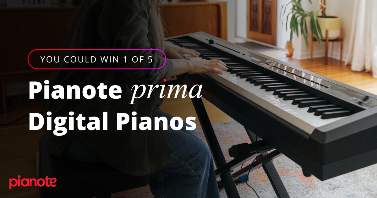 Pianote Prima Digital Pianos | Pianote